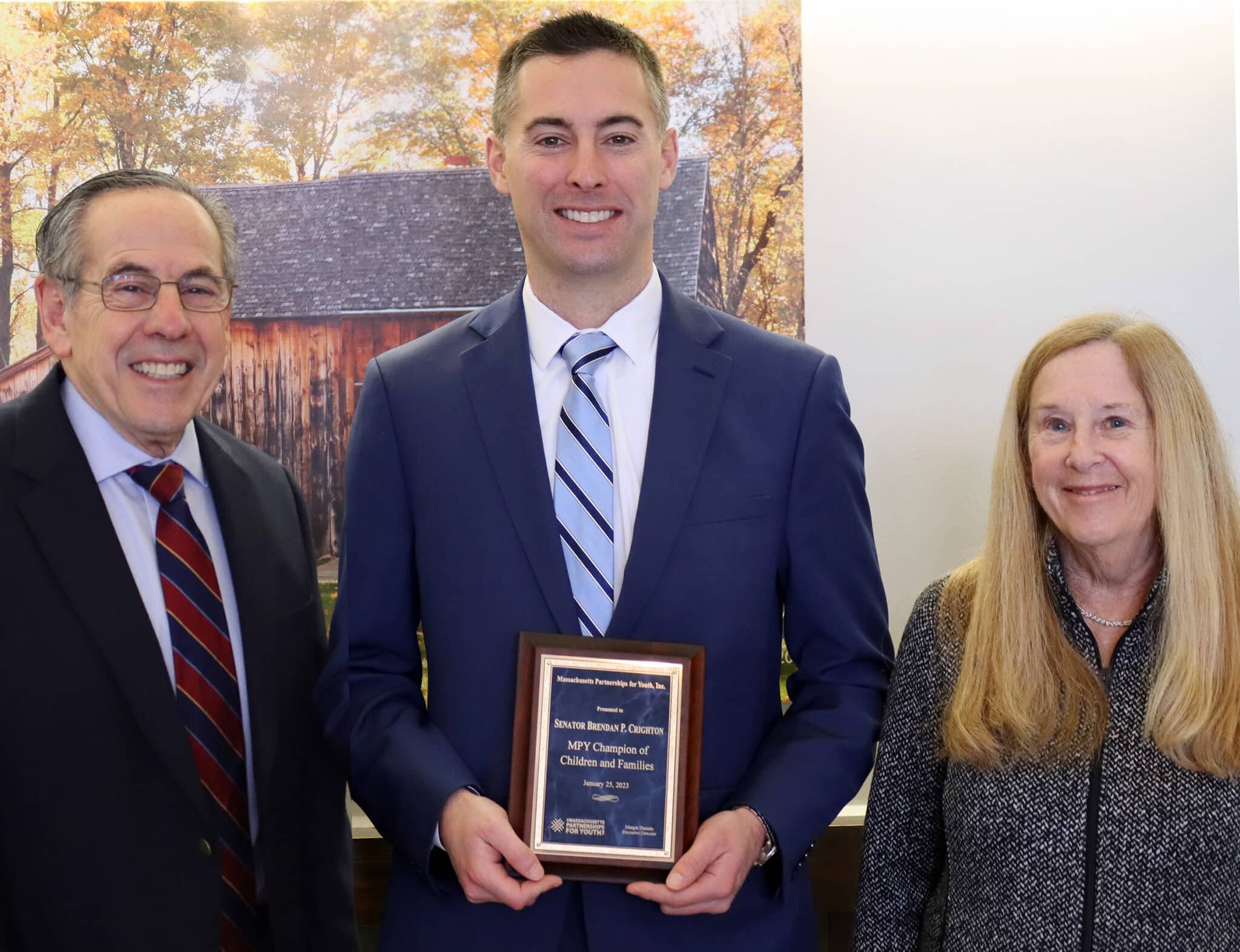 Massachusetts Partnerships for Youth Honor Senator Brendan Crighton ...