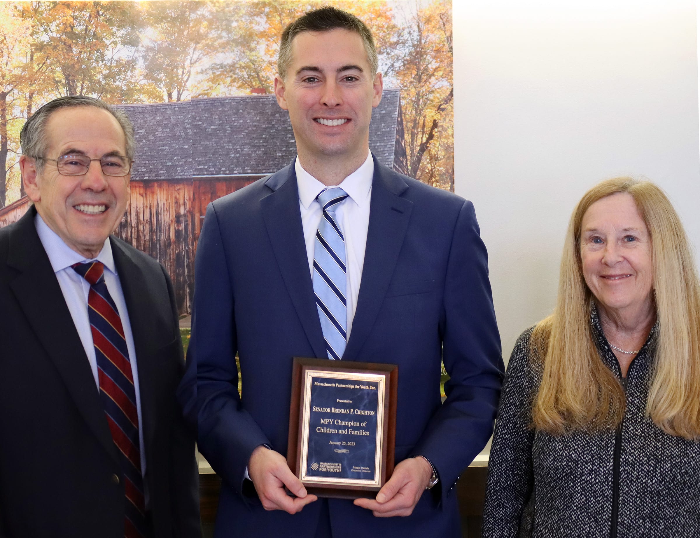 Massachusetts Partnerships for Youth Honor Senator Brendan Crighton ...